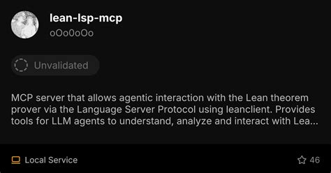 Lean Lsp Mcp Mcp Servers · Lobehub