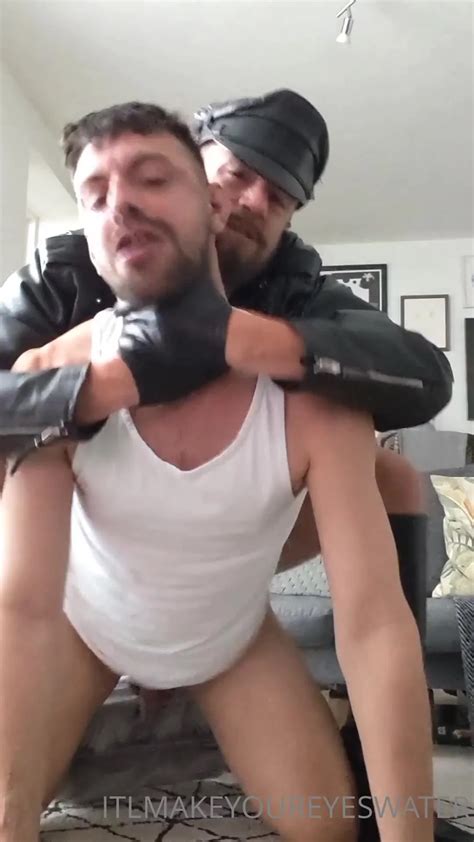 Glovegag GOM Leather Master Fucks Scally Lad ThisVid Com