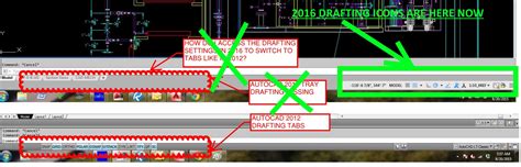 Drafting Settings To Tabs In 2016 Autodesk Community