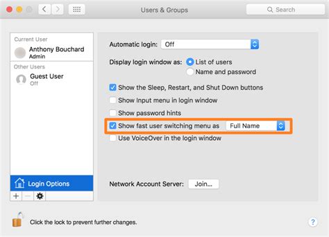 Apples Fast User Switching Feature Blamed For Spontaneously Logging