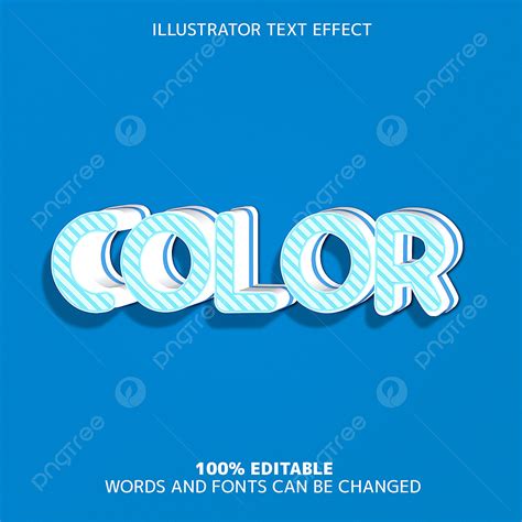 Soft Text Effect Vector Art Png Fresh Bright Modern Editable 3d Text