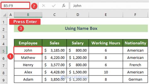 How To Select Large Data In Excel Without Dragging 5 Easy Ways