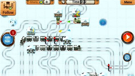 Train Track Maze Railway Route Resolver Train Game Android Gameplay
