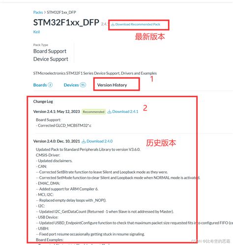 stm32：从官网下载芯片支持包和标准外设软件库（固件库） stm32芯片包官网下载流程 csdn博客