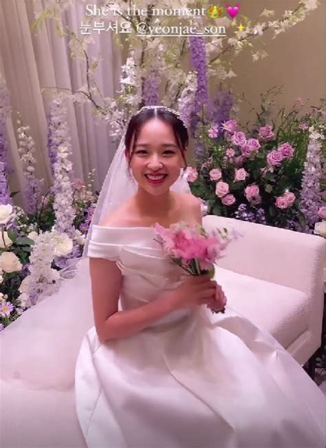 결혼 손연재 오늘은 행복한 신부아이린 하늘에서 내려온 요정ten★ 텐아시아