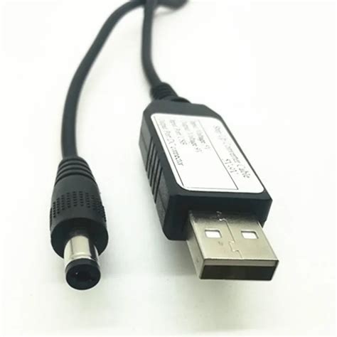 Usb Dc Boosting Cable 5v To 9v 12v Step Up Cable Usb To Dc Jack 5 5x2 1mm Power Cable Buy Usb