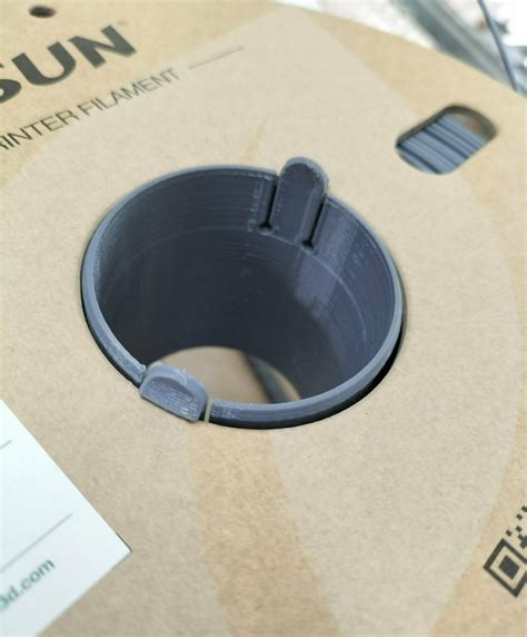 Stl File Esun Cardboard Filament Roll Adapter 🪢 ・3d Print Object To Download・cults
