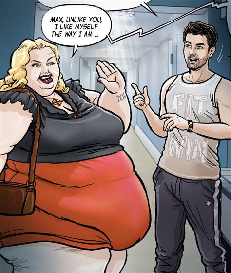 Weight Gain Comic Maggie