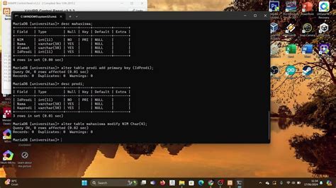 Tutorial Database Mysql Create Update Delete Alter Max Min Avg Sum View Procedure