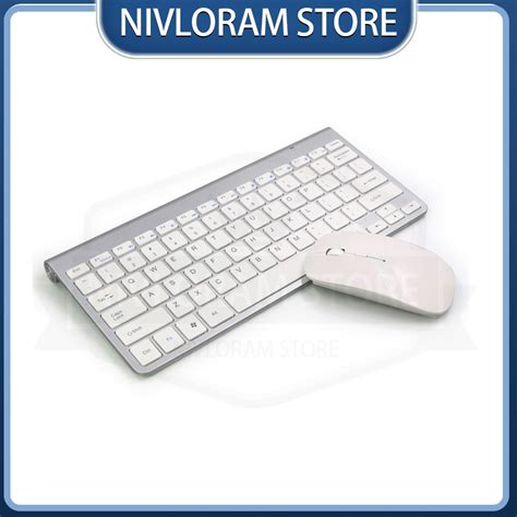 Jual Bluetooth Keyboard Mouse 2 4G Wireless Ultrathin Silent Keyboard Dan Mouse Combo Set
