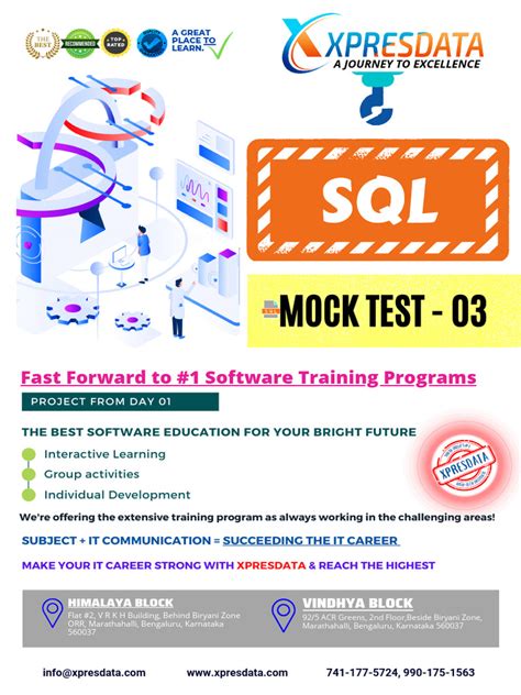 Sql Mock Test 03 Pdf Computing Computer Programming
