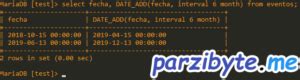 Sumar Y Restar Fechas Con MySQL Usando Date Add Y Date Sub Parzibyte S Blog