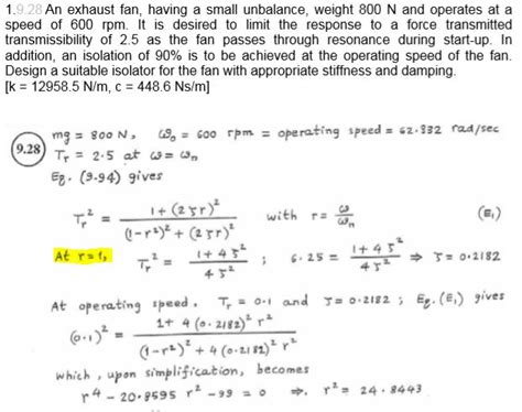 Solved In The Solution Of This Problem R Is Taken As Being