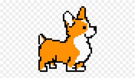 Corgi Minecraft Corgi Pixel Art Clipart 3548539 Pinclipart