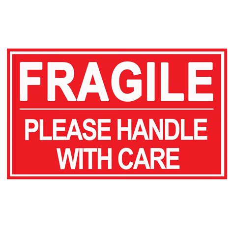 Fragile Please Handle With Care Printable Printable Free Templates