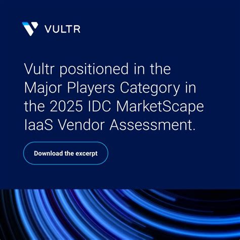 Iaas Cloudcomputing Techinsights Vultr