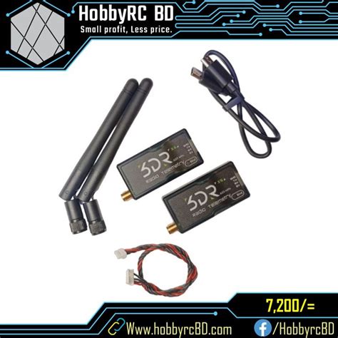 Genuine 3dr Telemetry Set 500mw For Apm Pixhawk Bd