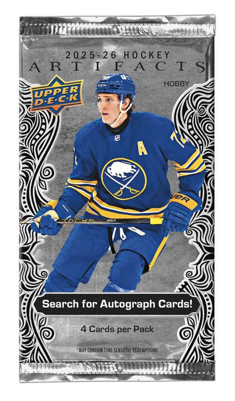 2025 26 Upper Deck Artifacts Hockey Hobby Pack