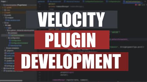 proceso de creacion de un plugin de velocity velocityuptime youtube