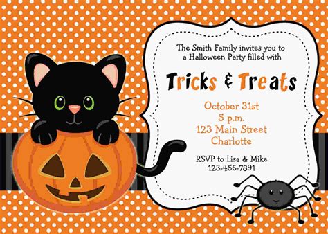 Free Printable Halloween Invitations Templates Printable Halloween