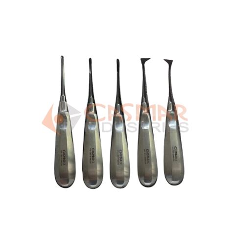 Tooth Elevator Set Of 5 Easmar Industries