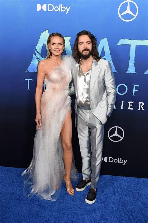 Heidi Klum Wore An Otherworldly Transparent Gown To The Avatar PremiereSee Pics Glamour