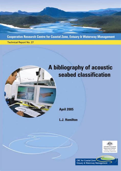 Pdf A Bibliography Of Acoustic Seabed Classification