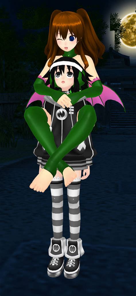 Mmd Succubus Luis And Nepsashi By Megaali On Deviantart