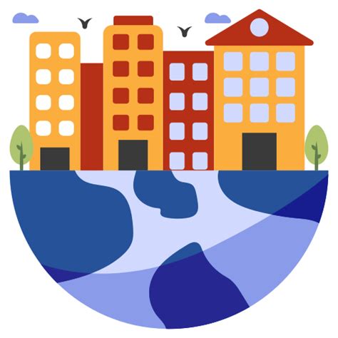 Urbanization Free Buildings Icons