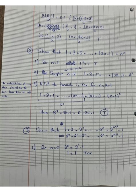 solution computer science discrete math mathmatical induction full