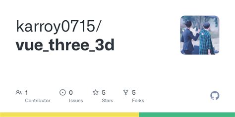 github karroy0715 vue three 3d
