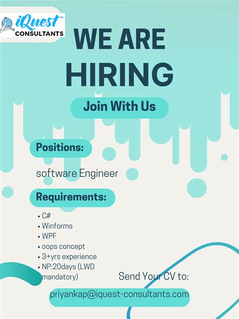 priyanka pande on linkedin hiring software dotnetdeveloper wpf