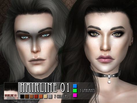 Hairline 01 The Sims 4 Catalog