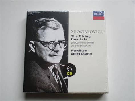 Shostakovich The String Quartets New And Sealed 6 Cd Set Fitzwilliam String £22 00 Picclick Uk