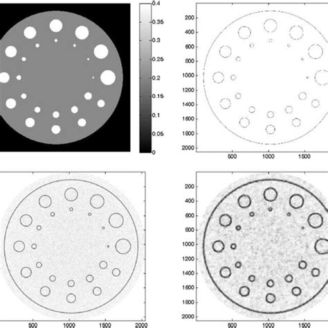 Cut Through The Original Phantom And The Scaled Reconstructions Of Φ Download Scientific