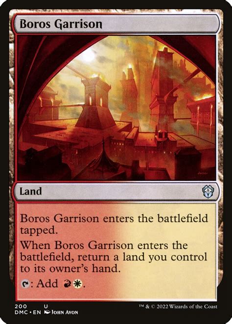 Boros Garrison · Dominaria United Commander Dmc 200 · Scryfall Magic