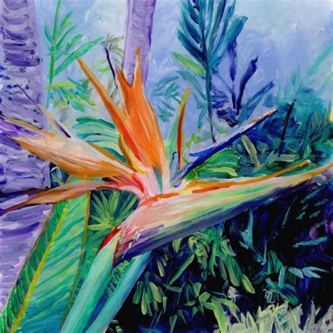 Bird Of Paradise Art Etsy