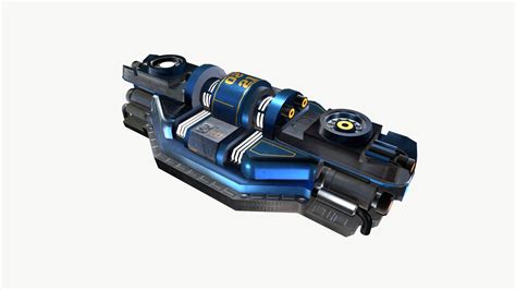 3d Sci Fi Motor Shield Ship Space Model Turbosquid 2111540
