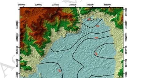 Distribution Of Water Table Level Flow Direction And Location Of Water Download Scientific