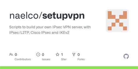 GitHub Naelco Setupvpn Scripts To Build Your Own IPsec VPN Server With IPsec L TP Cisco