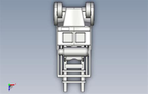 叉车step模型图纸免费下载 懒石网