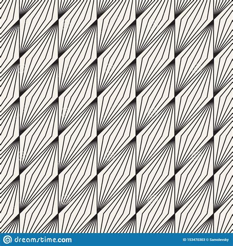 Vector Seamless Pattern Repeating Abstract Background Black And White