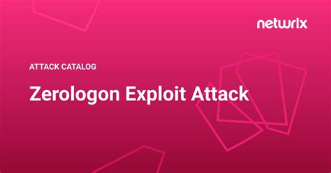 netwrix corporation on linkedin zerologon exploit attack