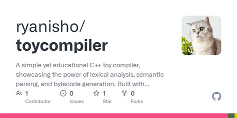 Github Ryanishotoycompiler A Simple Yet Educational C Toy
