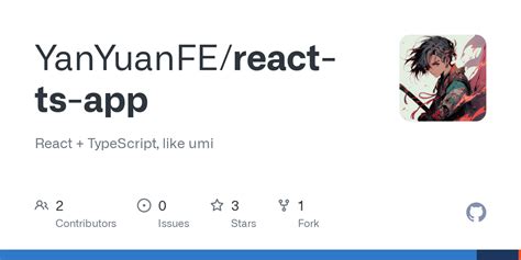 Github Yanyuanfereact Ts App React Typescript Like Umi