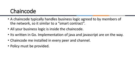 Block Chain Fundamentals And Hyperledger Ppt Download