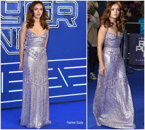 Olivia Cooke In Prada ‘ready Player One London Premiere Fashion Sizzle