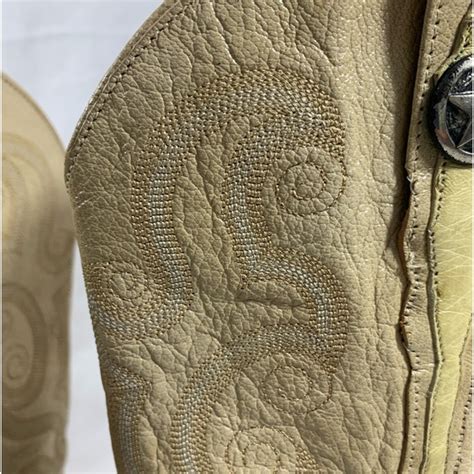 Rudy Lara Shoes Genuine Men Rudy Lara Western Country Ostrich And Leather Boots 9 Ee Poshmark