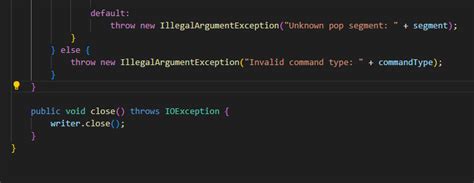 Solved at VMIranslator.main(VMT.java:4) Exception in thread | Chegg.com