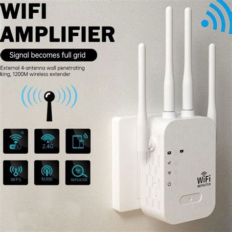 Jual Wifi Repeater 3m Wifi Wireless Range Extender Router Sinyal Amplifier Signal Booster X H1V5
